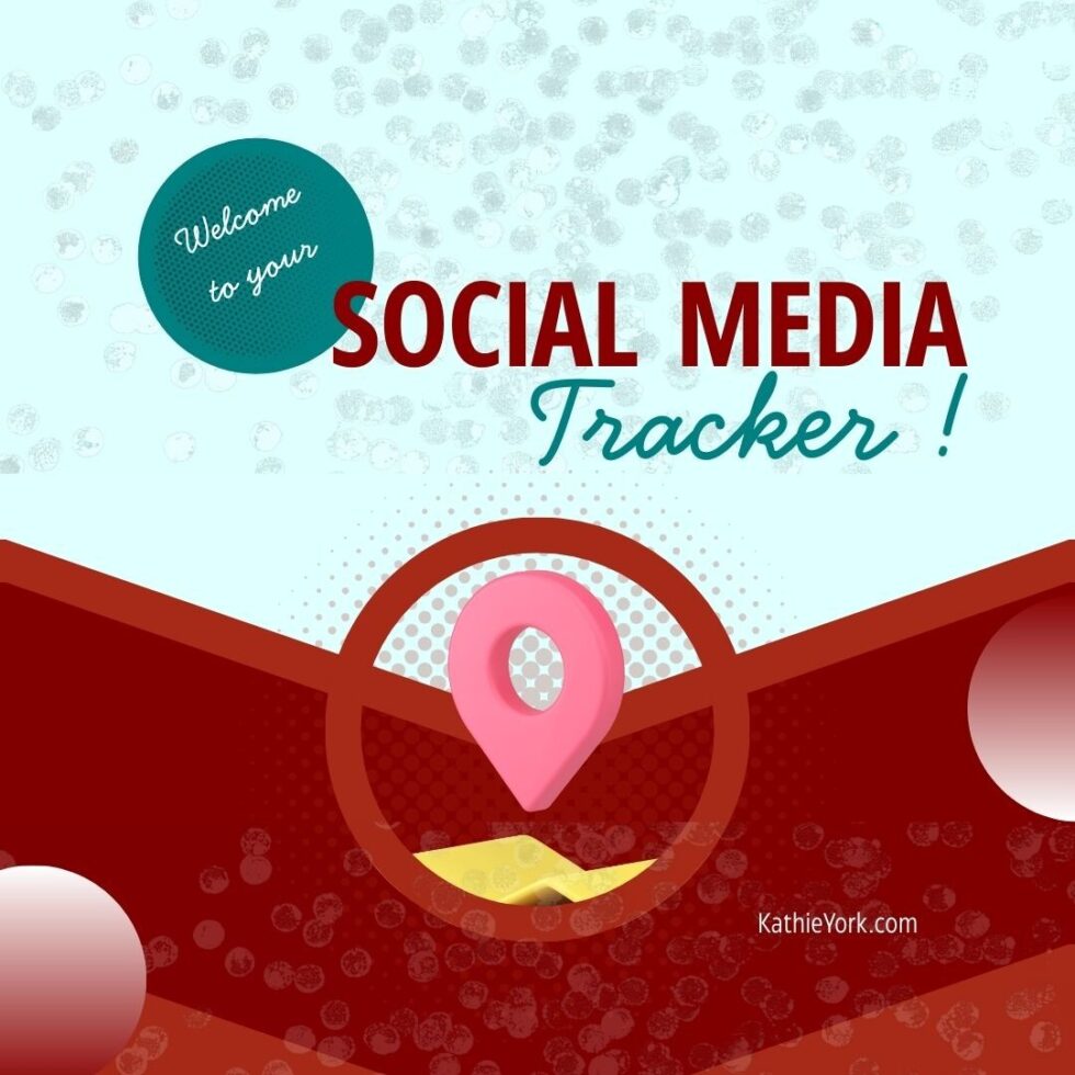 RESOURCE: Social Media Tracker template - Kathie York